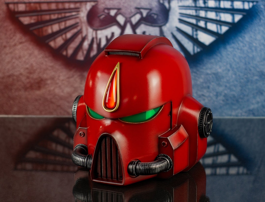Space Marine BA Helmet / Cosplay Helmet / Spacemarine Helmet - Etsy
