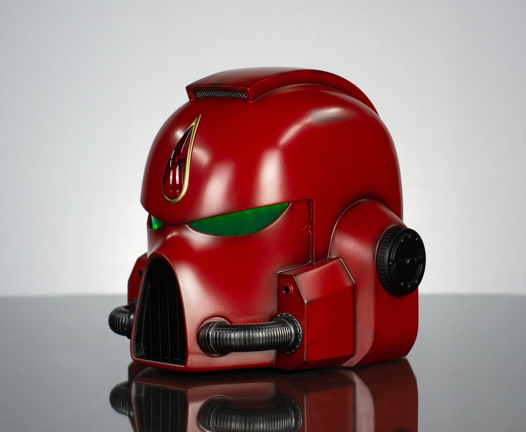 Astartes Space Marine Blood Angels Helmet Wearable Helmet - Etsy