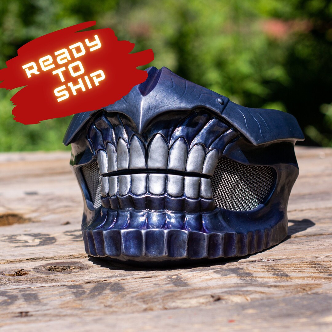 Kensei Japan Demon Mask / Halloween Mask / Custom Mask / Ninja - Etsy