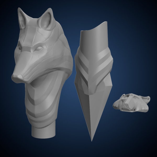 Loba Staff Stl - Etsy