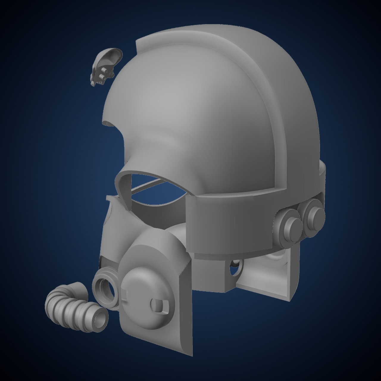 Primaris Space Marine Helmet Stl 3D Model - Etsy