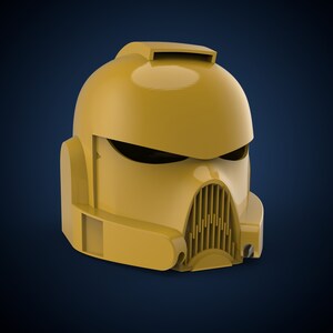 Imperial Fists Helmet 3mf 3D Model - Etsy