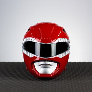 Red Ranger Helmet / Powerrangers / Custom Cosplay / Power Ranger Helmet ...