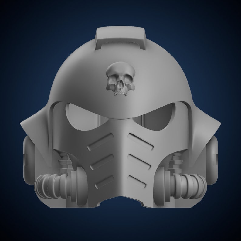 Primaris Space Marine Helmet Stl 3D Model - Etsy Ireland