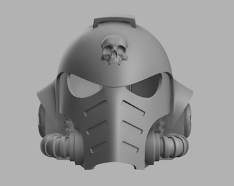 Space Marine Stl Helmet - Etsy