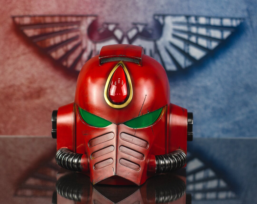 Space Marine MK IV BA Helmet / Cosplay Helmet / Spacemarine Helmet - Etsy