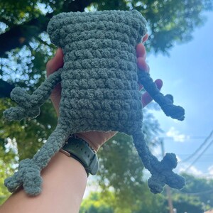 Fred the Frog - Crocheted Stuffed Plushie - Etsy