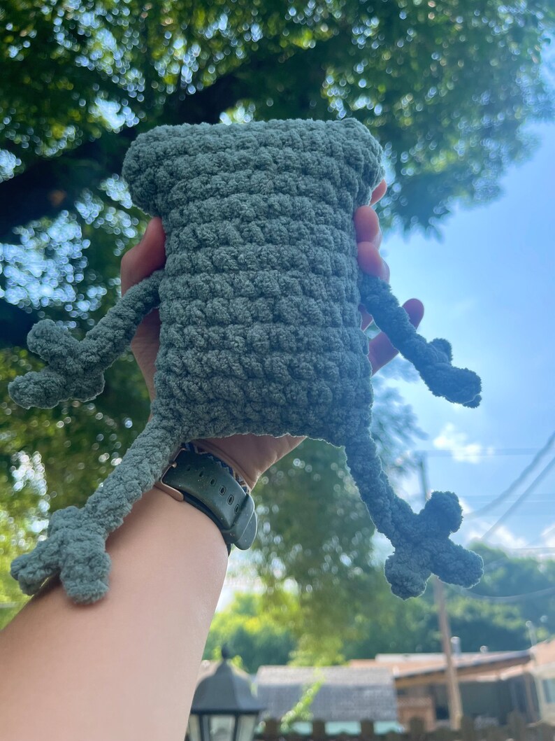 Fred the Frog - Crocheted Stuffed Plushie - Etsy