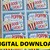 Popcorn Printable Swim Meet Favors Good Luck - Etsy