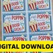 Popcorn Printable Swim Meet Favors - Good Luck - Etsy