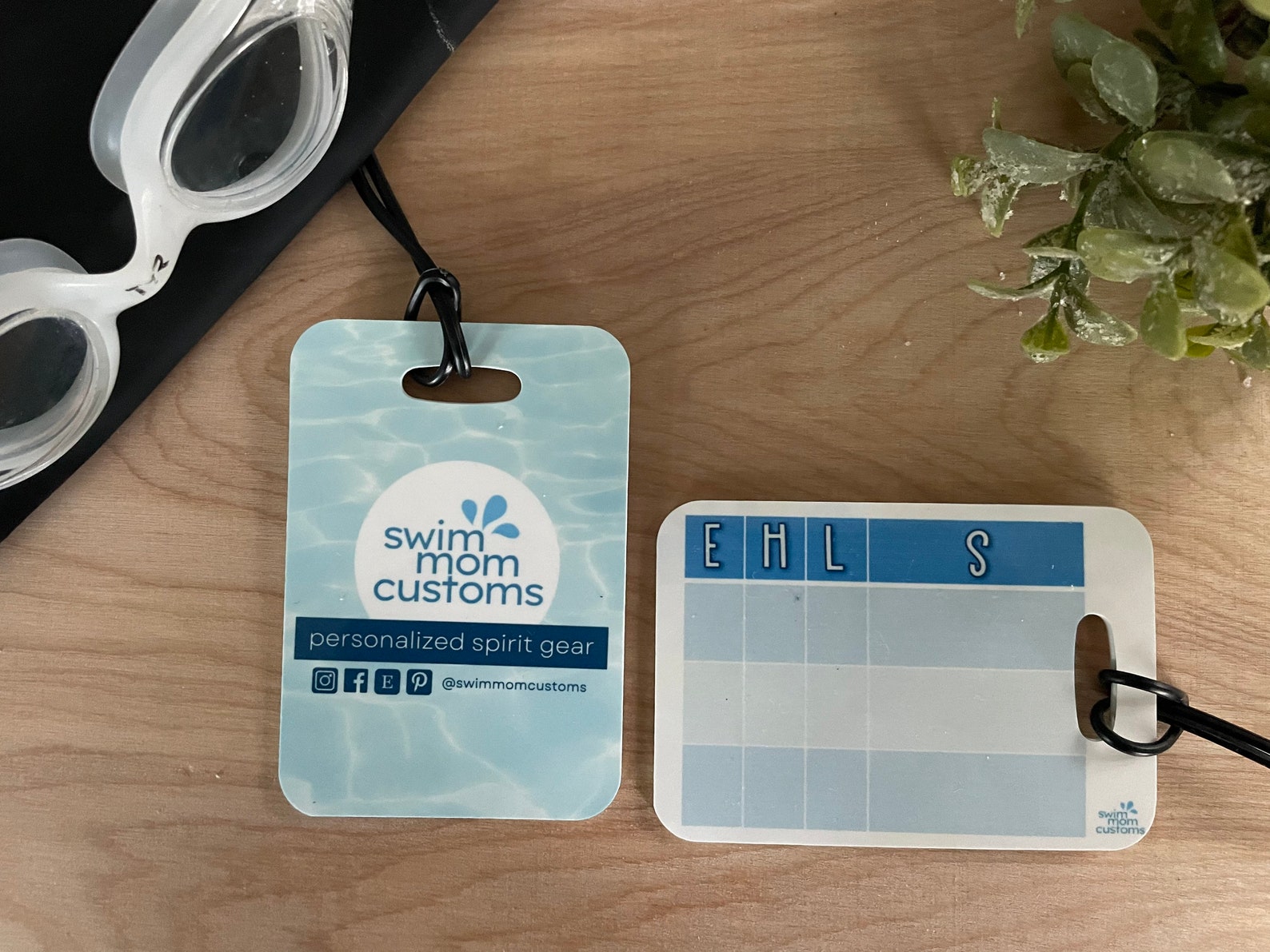 Reusable Swim Meet Heat Tags - Etsy