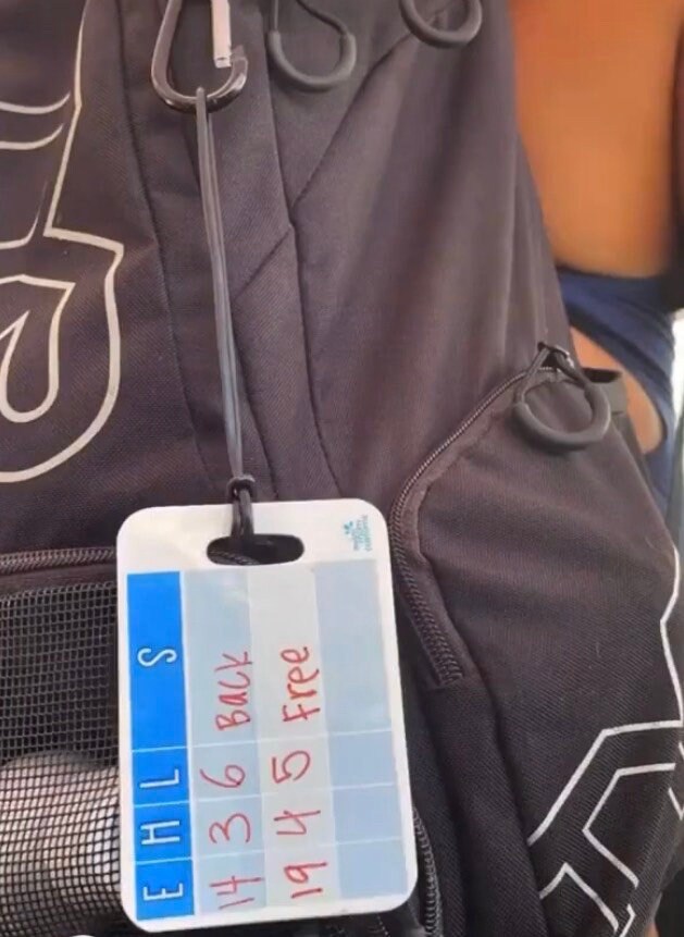 Reusable Swim Meet Heat Tags Dont Fear the Competition. Make the ...