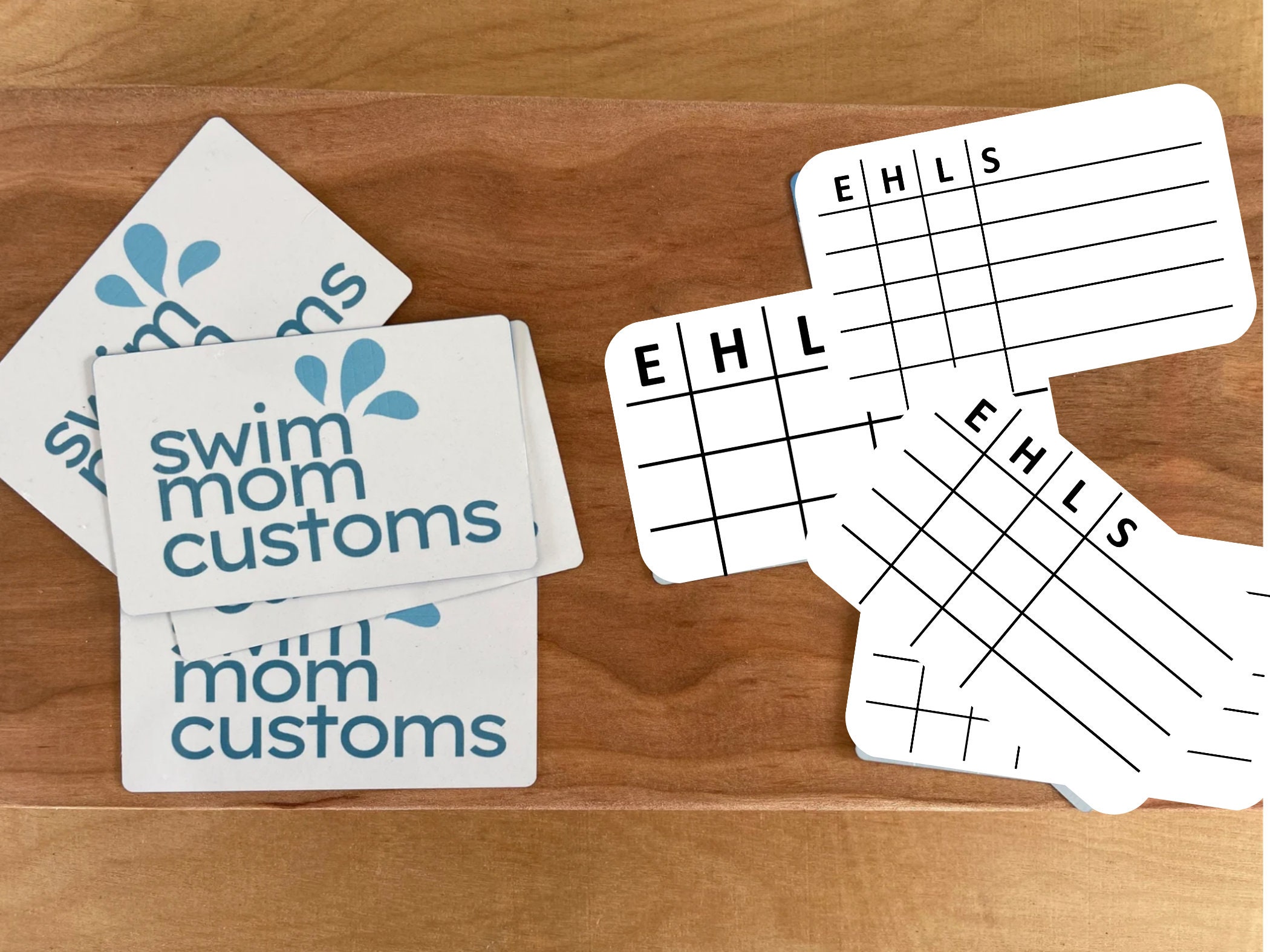 Swim Meet Heat Sheet Cards 5pk – Aluminum Alloy, Hole Punch Option - Etsy