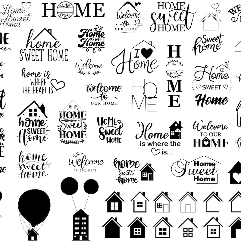 New Home Sign Circle - Etsy