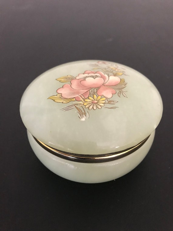 Alabaster Jade Jewelry Box - Etsy