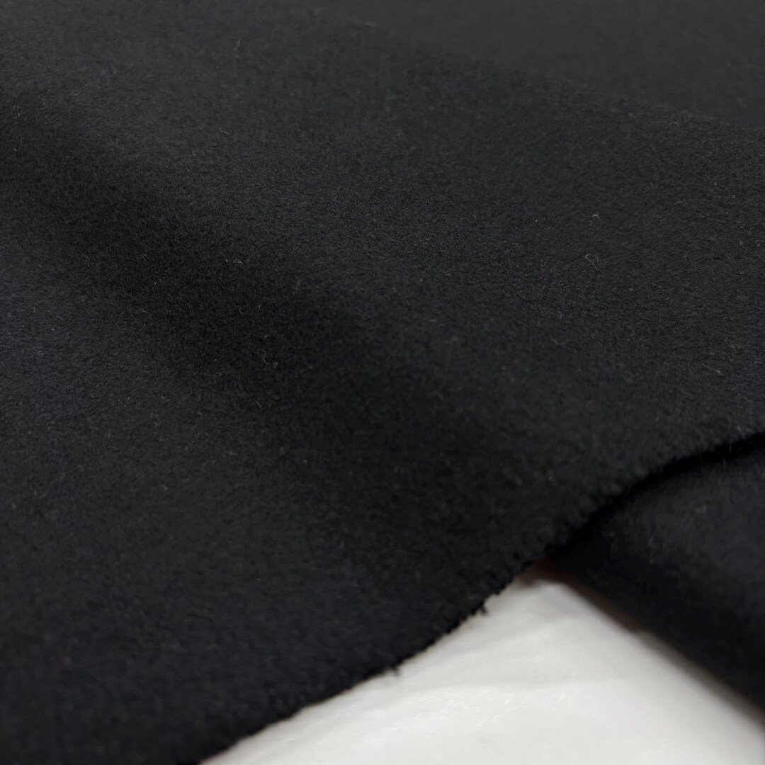 High-quality Black Heavy Wool Coat, Overcoat, Mantle Fabric, Wool ...