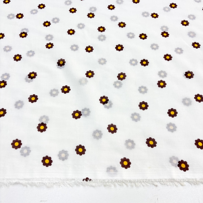 Floral Cotton Voile Fabric: Lightweight Sheer Material for Summer ...