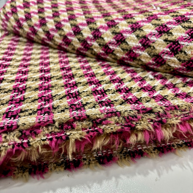 Boucle Wool Tweed, Italian Luxury for Jackets and Dresses (57in Wide ...