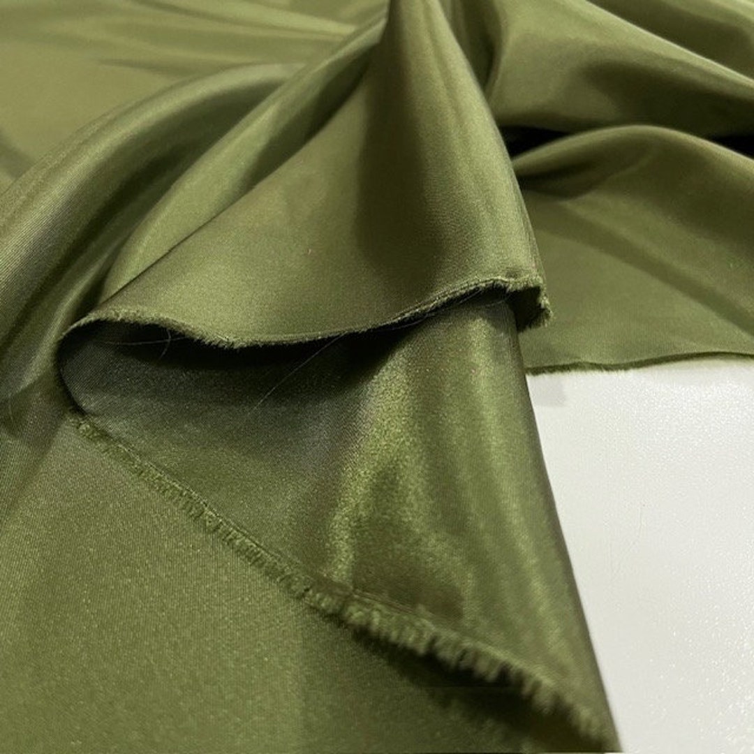 Green High-quality Silky Lining Fabric, Fabric for Pants, Jackets ...
