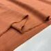Brick Color Washed 100% Cotton Fabric – Soft Material for Dresses ...
