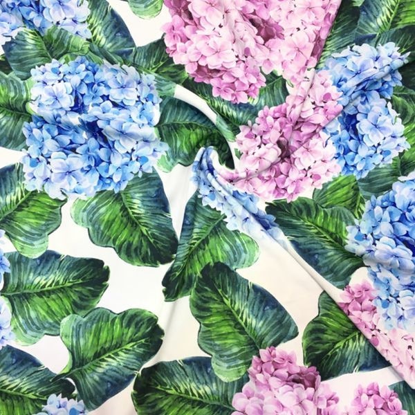 Hydrangea Fabric - Etsy