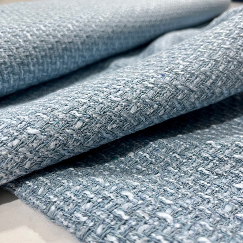 Luxury Cotton Tweed Fabric by the Yard for All Dresses and Jackets ...