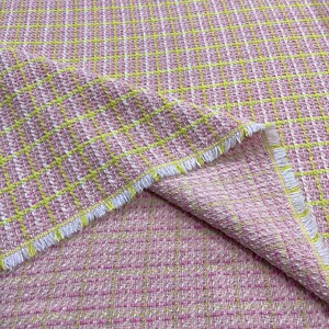 Pink Italian Design Cotton Tweed Fabric by the Yard for Apparel, 150cm/59in Wide - Etsy