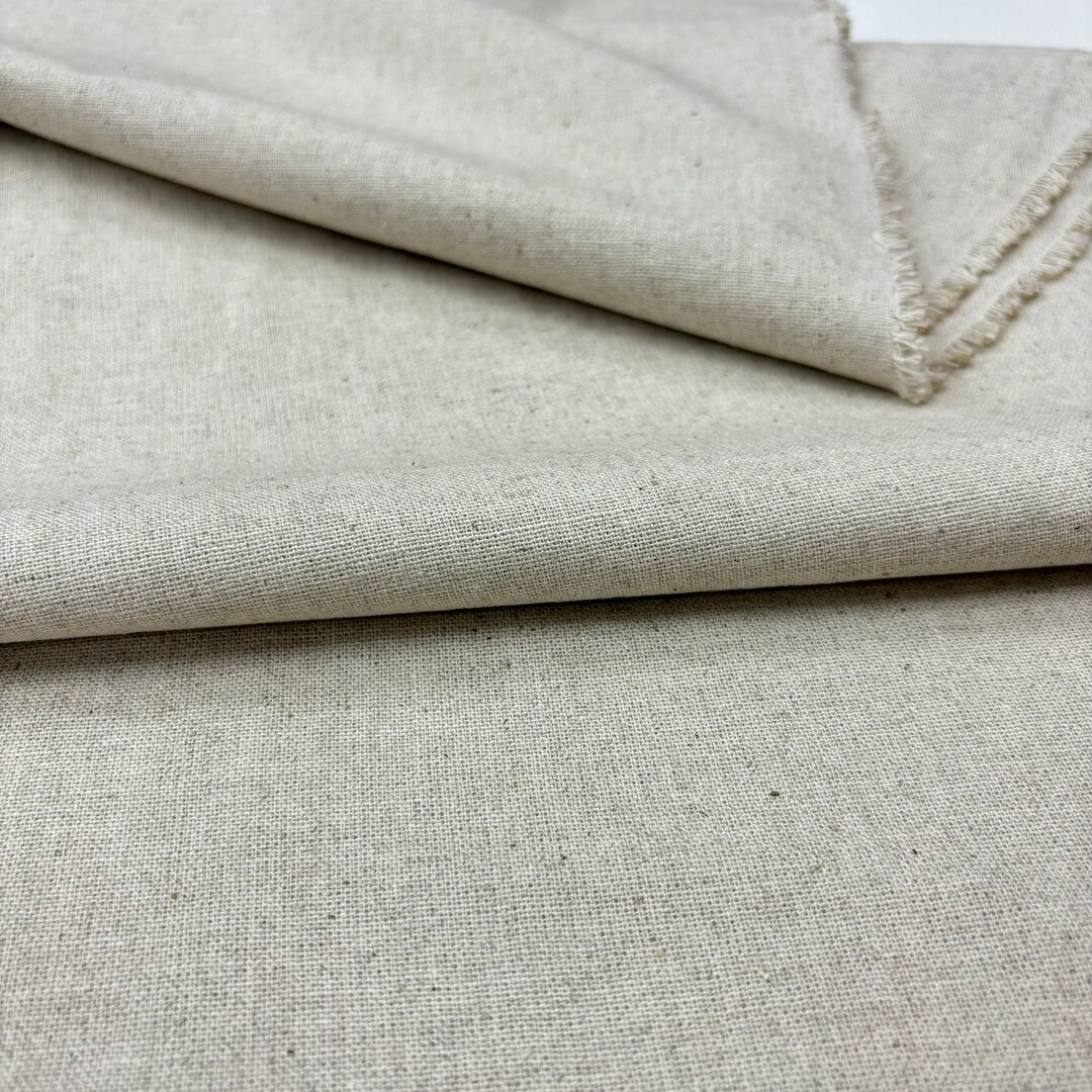 Undyed Natural Linen Fabric in Linen Color, Clothing Linen Fabric, Pure ...