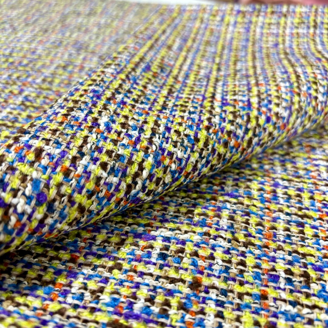 Super Tweed Fabric Neon (150 Cm or 1.64 Yards or 57 Inches Width), Coat ...