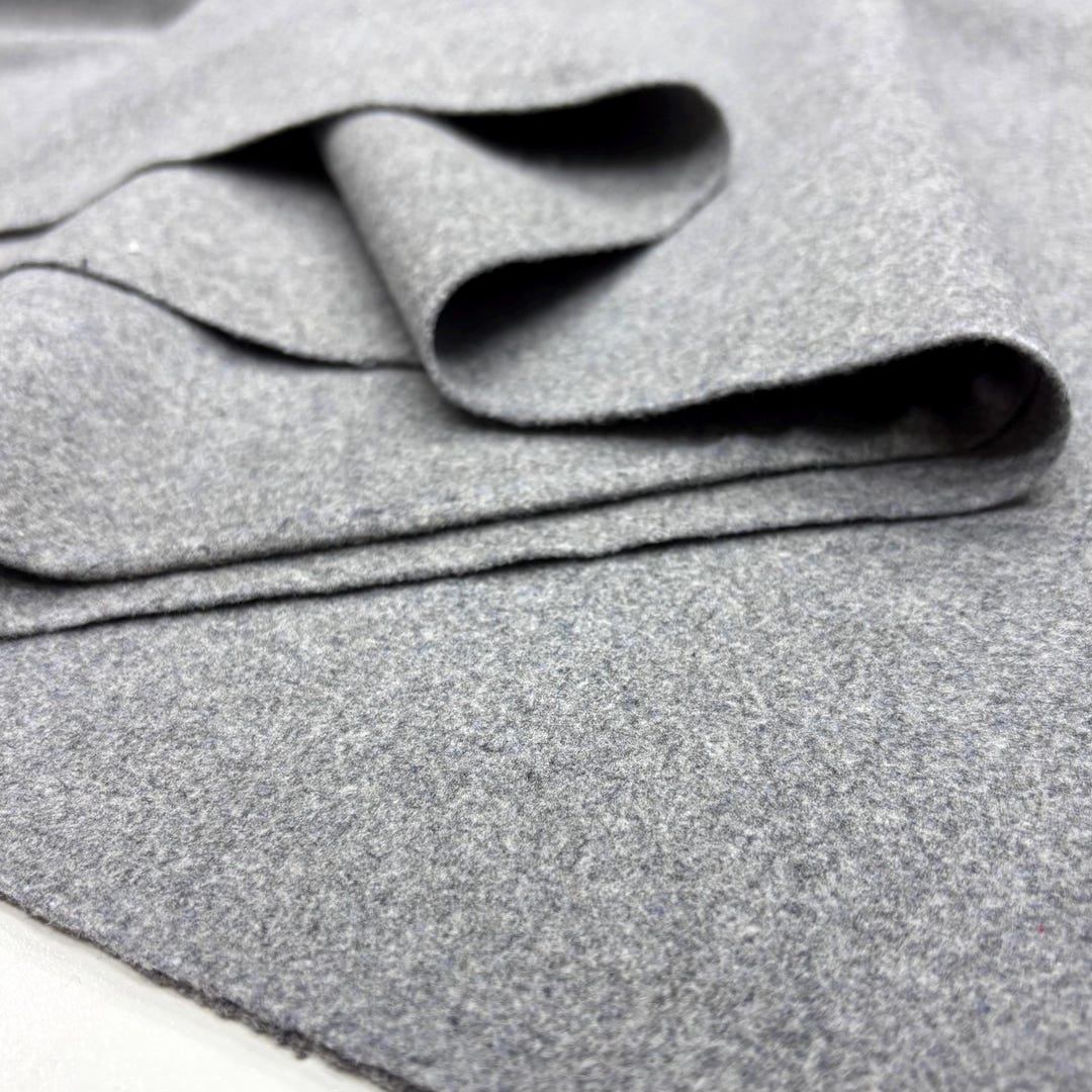 Gray Wool Fabric – Warm Winter Material for Coats, Jackets & Suits ...