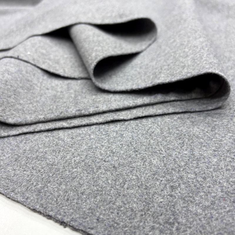 Gray Coat Wool Fabric - Etsy