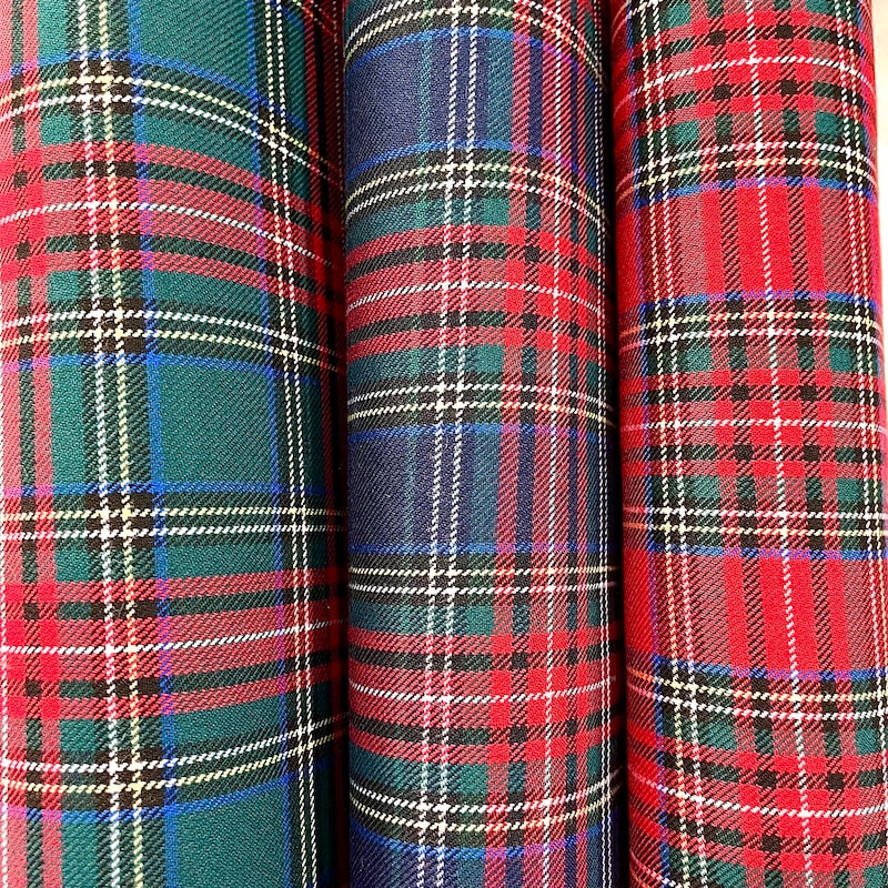 Red Green Fabric - Etsy