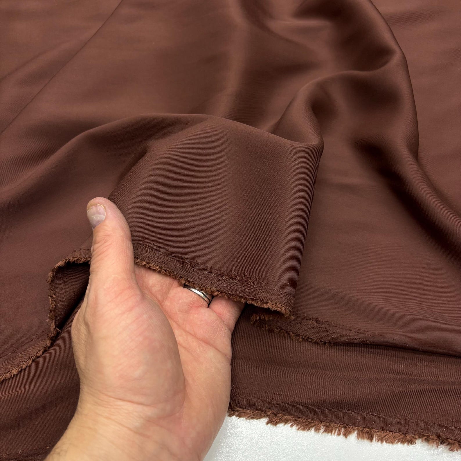 Copper Rayon Cotton Cupro Fabric – Soft Silky Material for Jackets ...