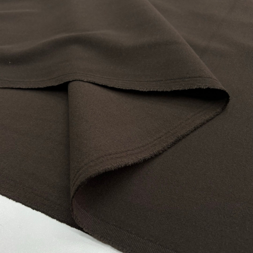 Brown High-quality Luxury Coat Fabric, Jacket-pants- Wool Fabric ...