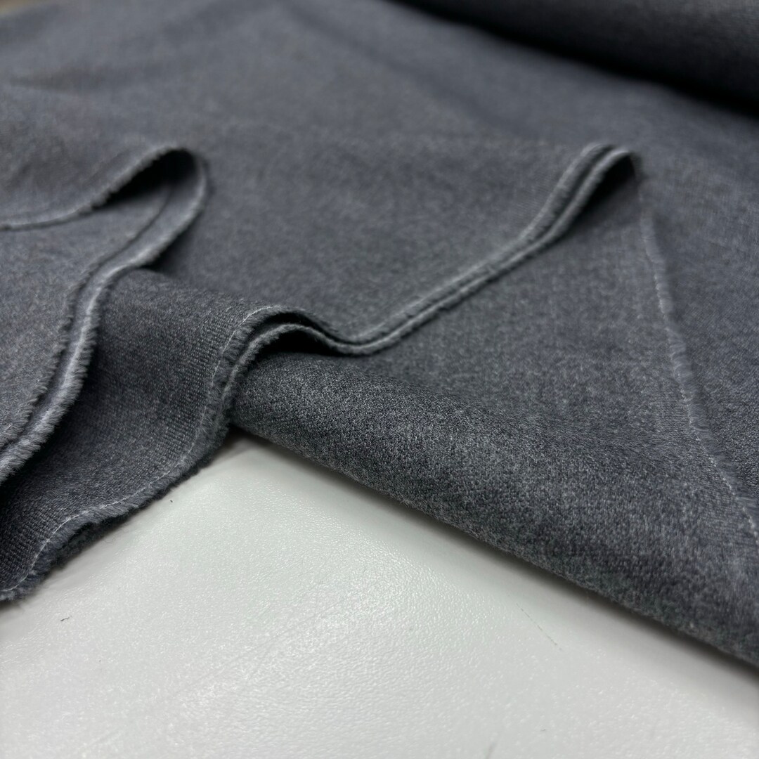 Smoked Wool Effect Flannel Winter Spring Fabric, Pants/jacket Fabric ...