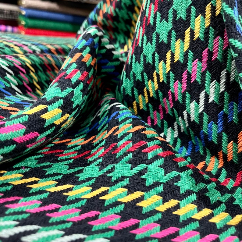 Green Tweed Fabric by the Yard for All Clothing and Upholstery, 150cm ...