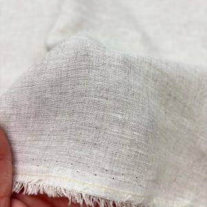 Stone Washed Linen Fabric by the Yard: Lightweight Soft Linen for ...