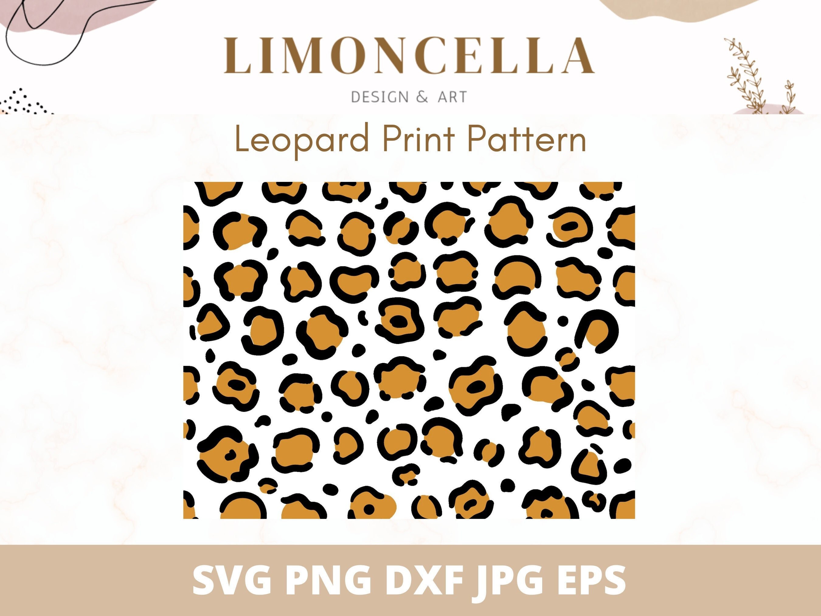 Cheetah Svg/ Leopard Print/animal Print/leopard Pattern Svg /animal ...