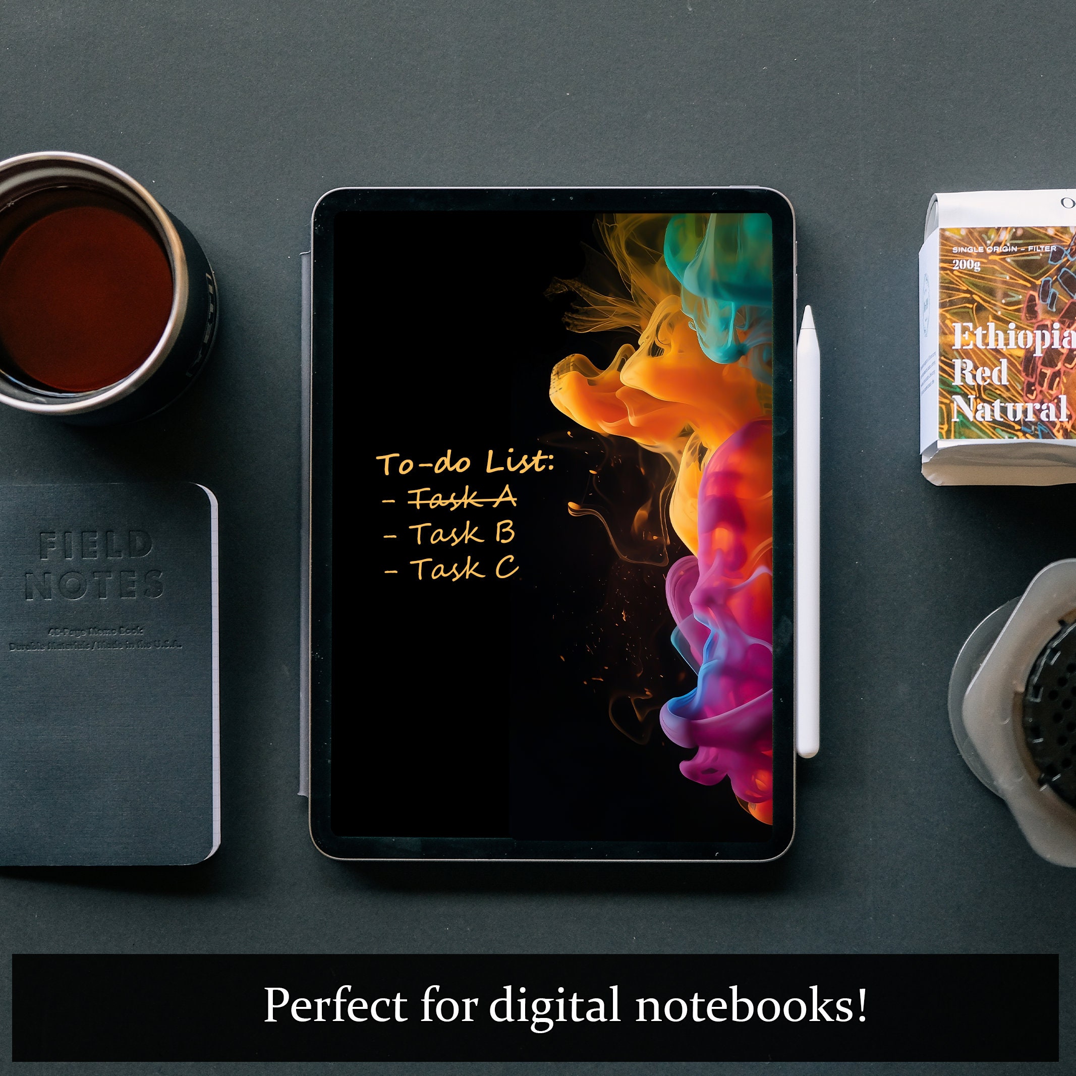 Vibrant Smoke Digital Paper Pack - Etsy