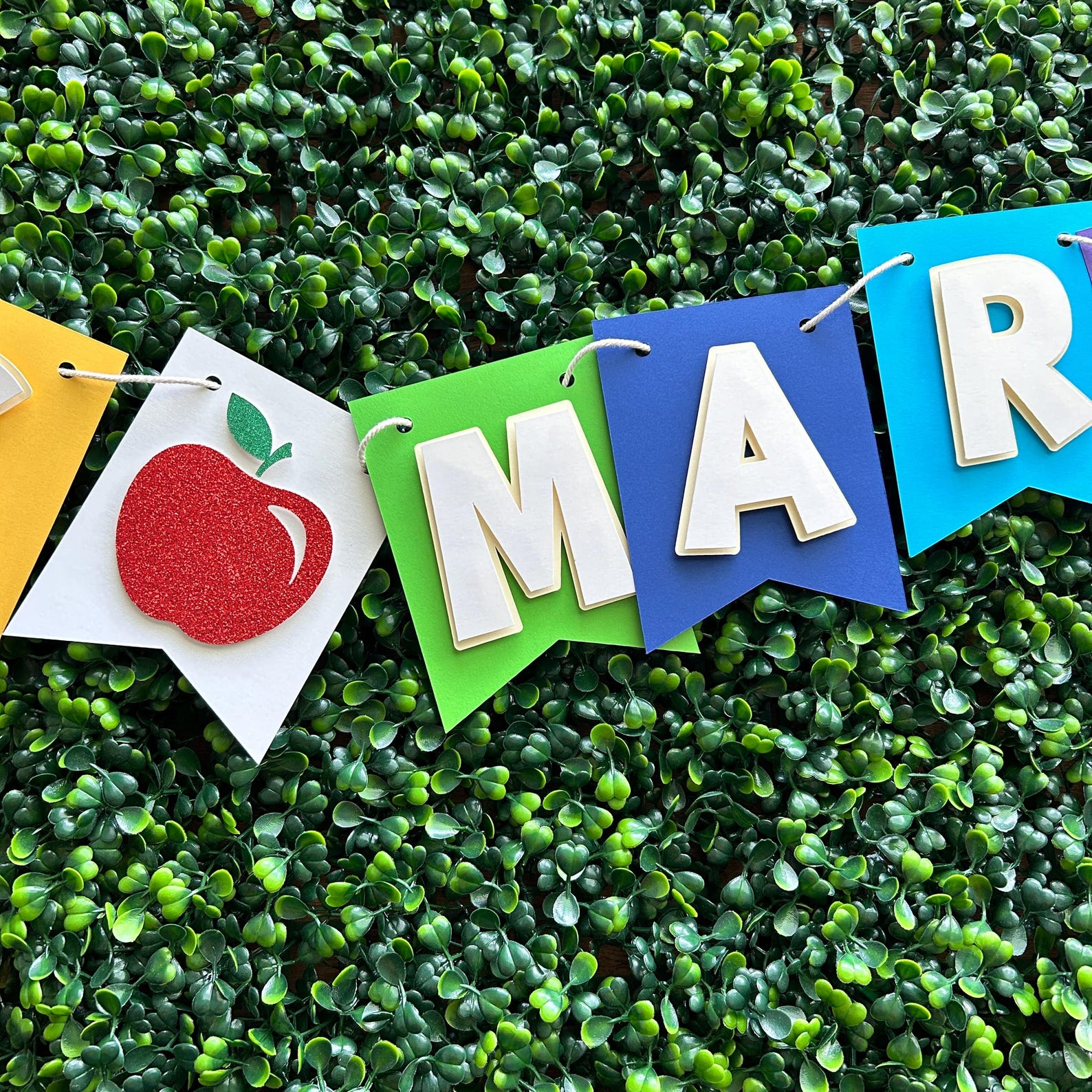 Classroom Teacher Name Banner, Personalized Teacher Banner, Custom Name ...