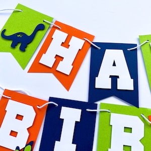 Dinosaur Birthday Banner, Dinosaur Personalized Banner, Dinosaur Party ...