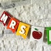 Classroom Teacher Name Banner, Personalized Teacher Banner, Custom Name ...