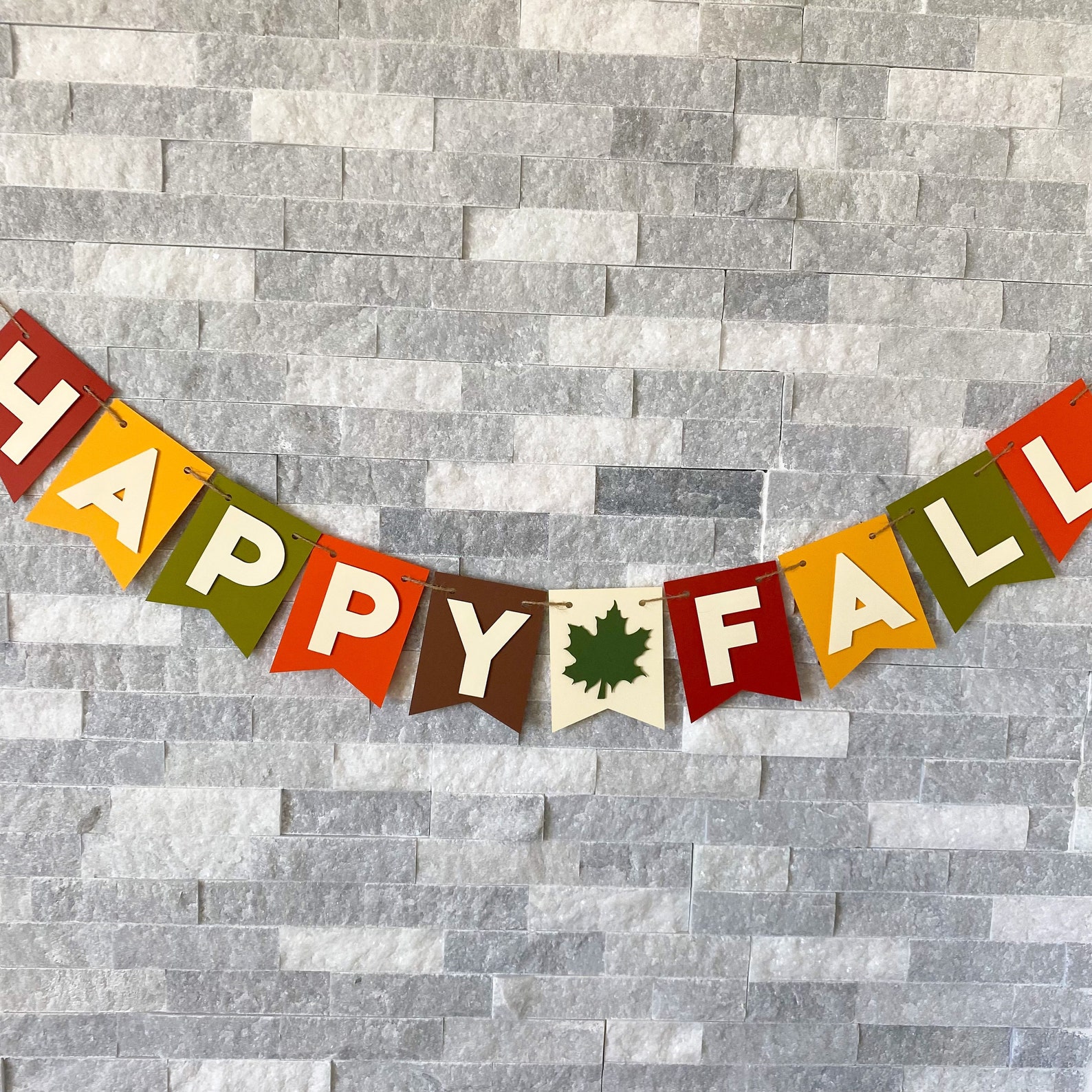 Happy Fall Banner Personalized Fall Banner Thanksgiving - Etsy