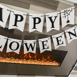 Happy Halloween Banner, Halloween Party Decor, Halloween Decorations ...
