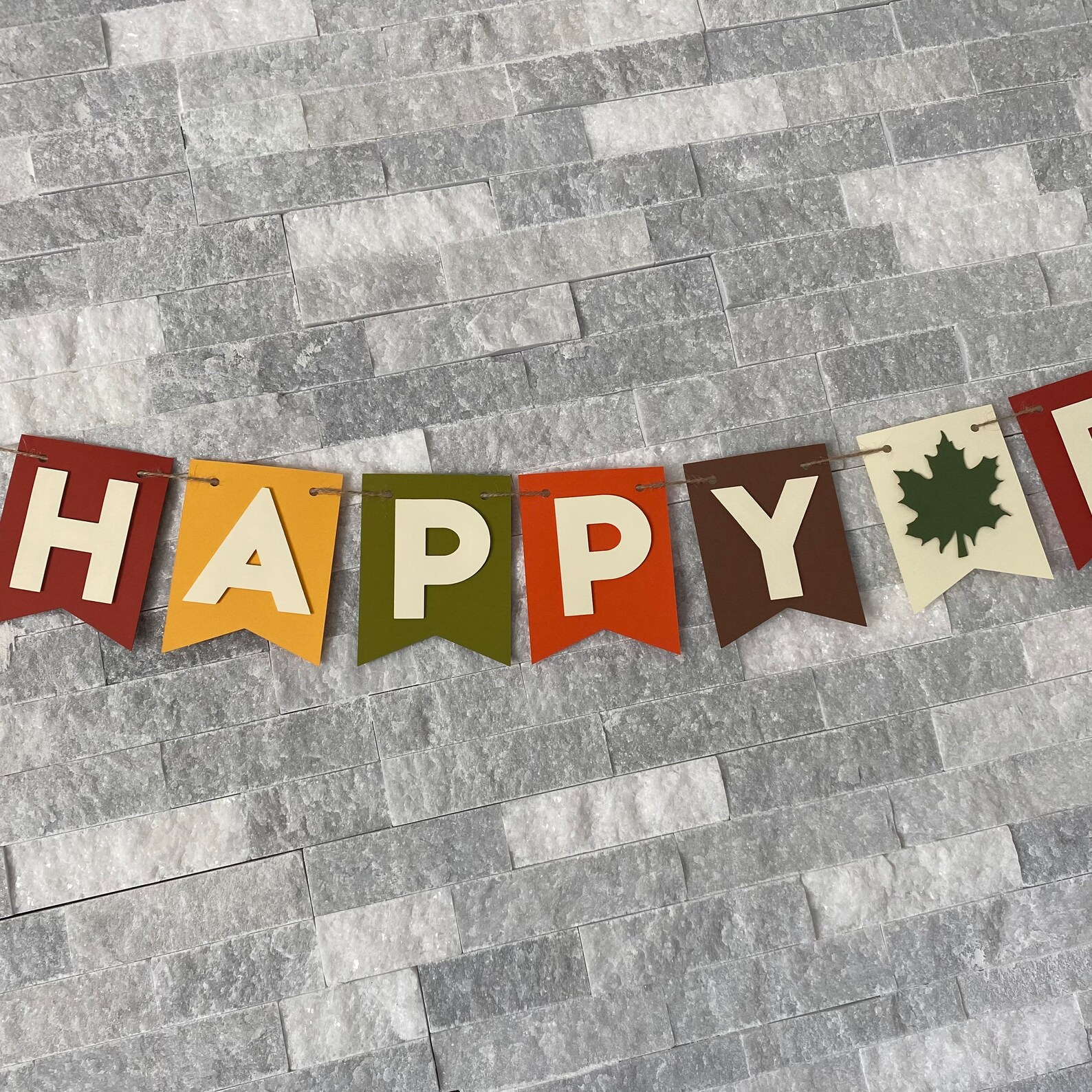 Happy Fall Banner, Personalized Fall Banner, Thanksgiving Banner, Happy ...