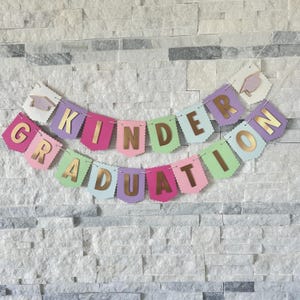 Kindergarten Graduation Theme Party, Preschool Graduation Banner ...