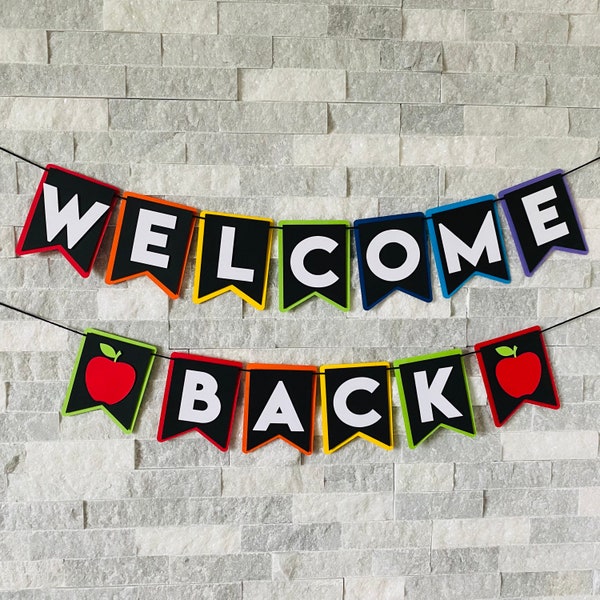 School Banner - Etsy