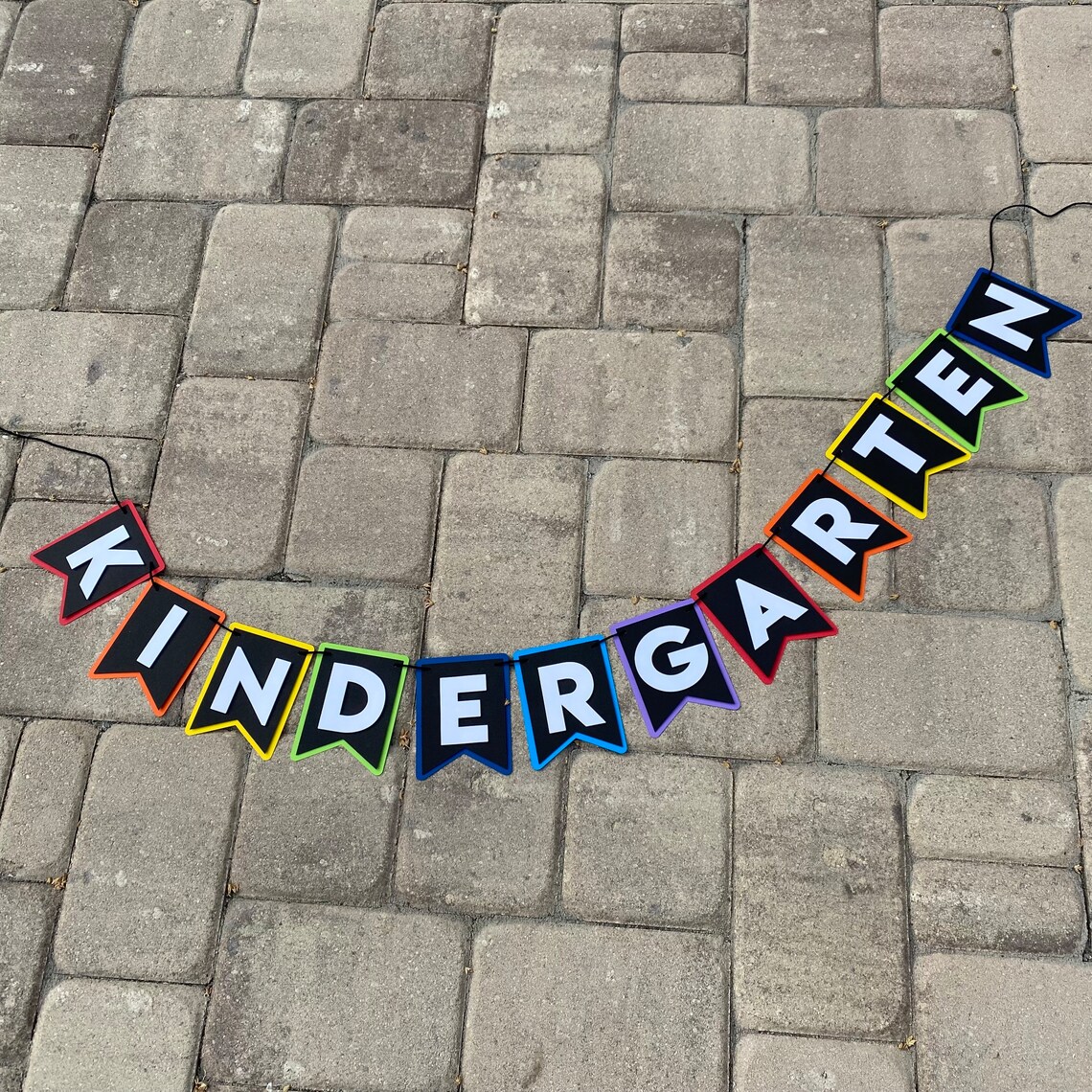 Kindergarten Banner, First Day of Kindergarten, Back to School Banner ...
