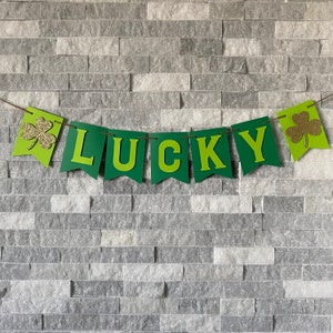 St Patrick's Day Banner, St Patrick's Day Decor, Lucky St. Patrick's ...