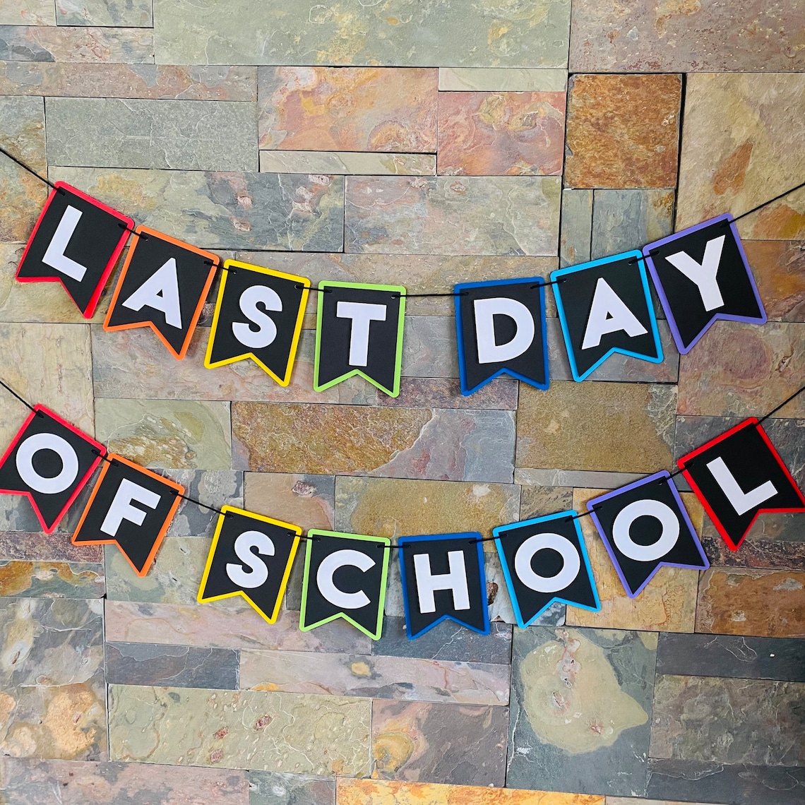 Last Day of School Banner Graduation Party Decorations End - Etsy